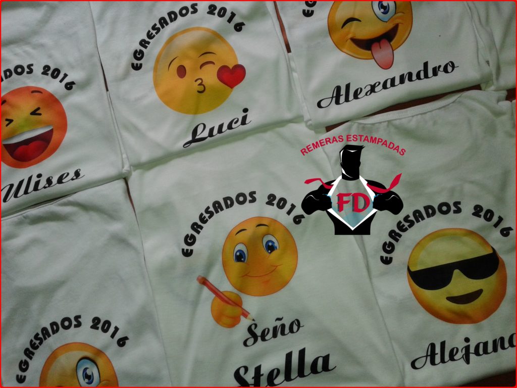 Remeras de egresados Originales - Remeras Estampadas FD en Serigrafia